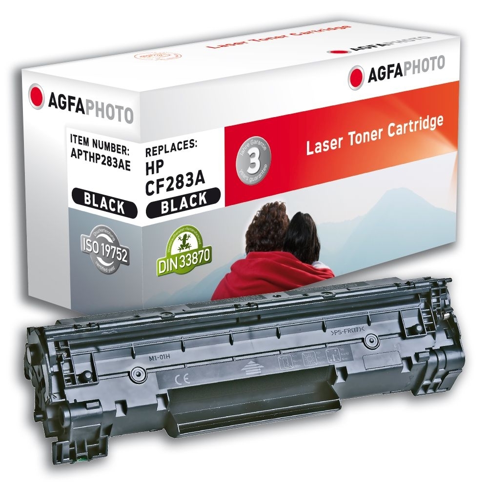 AGFA Photo Toner schwarz HP283AE für HP LaserJet PRO MFP M120 Series ...