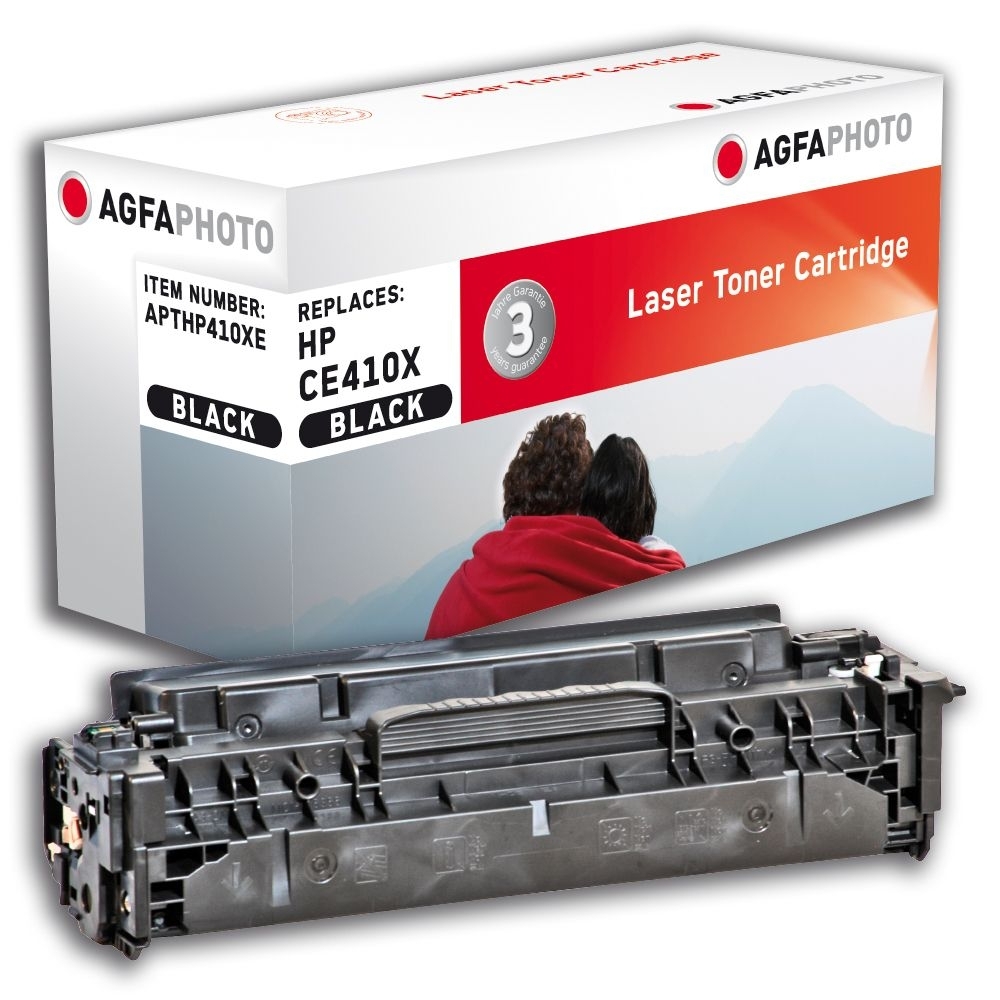 AGFA Photo Toner schwarz HP410XE für HP LaserJet PRO 300 Color M351A ...