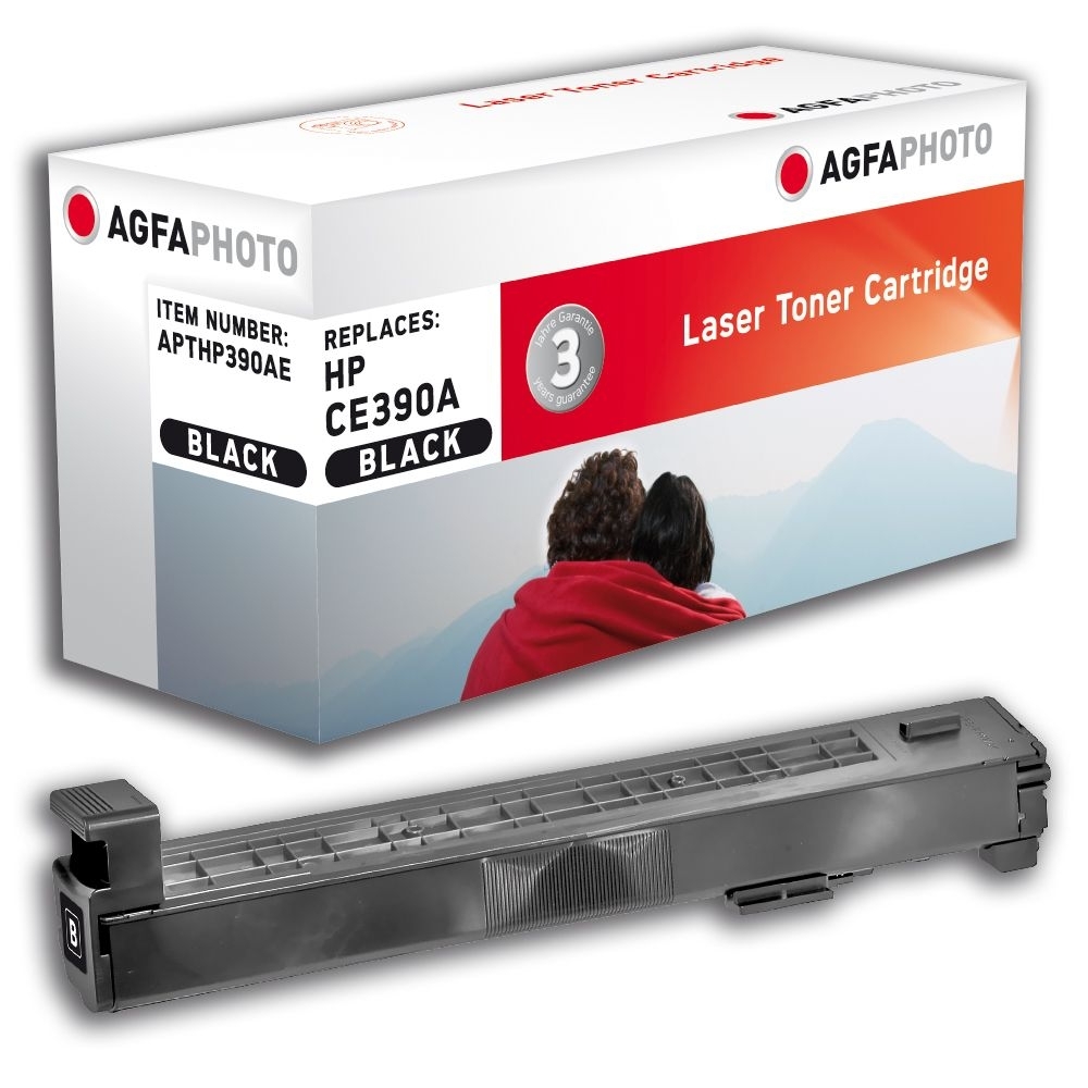 AGFA Photo Toner black CE390A HP LaserJet Enterprise 600 M601 M602 M603 ...